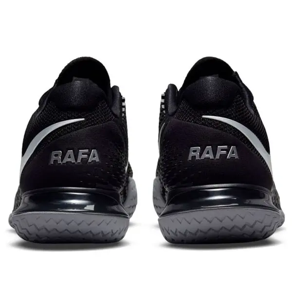 Nike Court Air Zoom Vapor Cage 4 Rafa Tennis Shoes - Black/silver