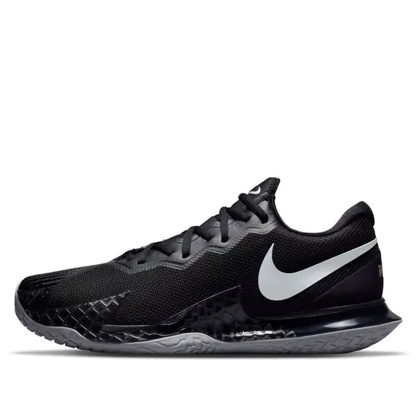 Nike Court Air Zoom Vapor Cage 4 Rafa Tennis Shoes - Black/silver