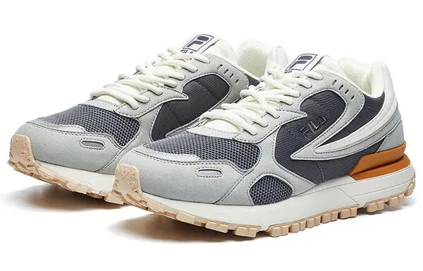 FILA Rambler Retro Running Shoes - Grey/brown