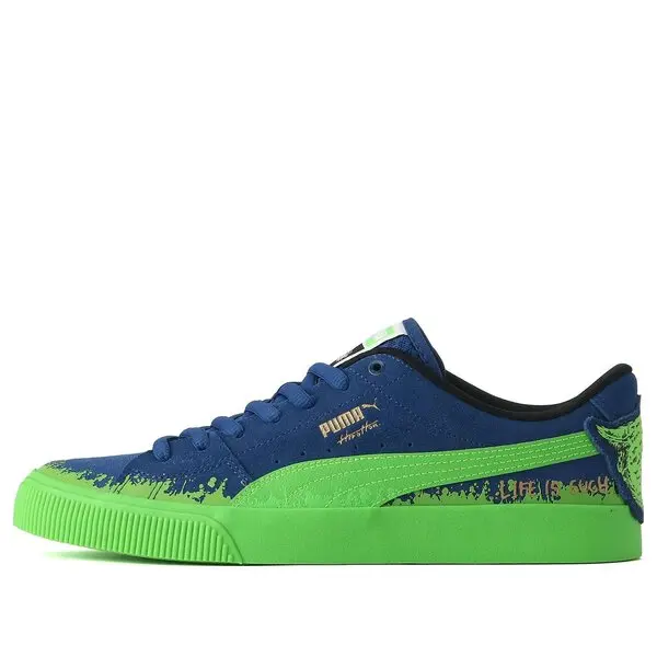 PUMA Suede Skate X Hirotton Sneakers - Blue/green