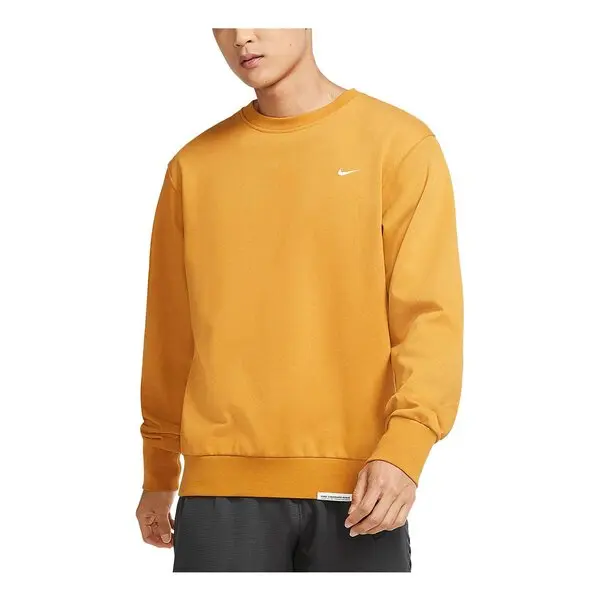 Nike Solo Swoosh Fleece Crew - Orange
