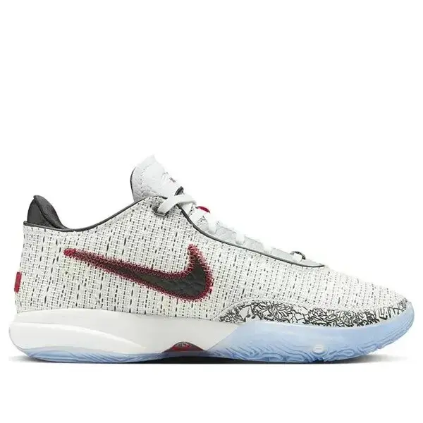 Nike Lebron 20 Ep "the Debut" Athletic Sneakers - Gray/red
