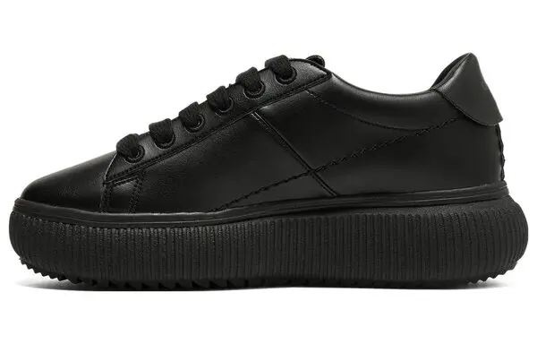 Onitsuka Tiger Otiger Court Platform Sneakers - Black