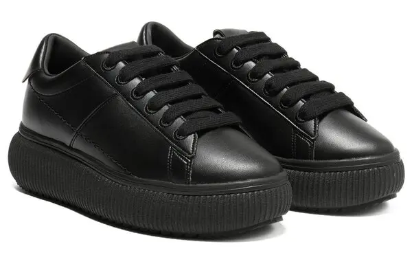 Onitsuka Tiger Otiger Court Platform Sneakers - Black