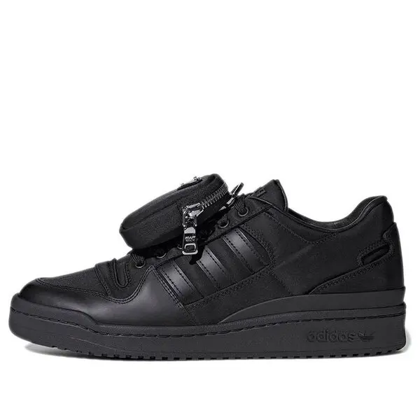 Adidas Prada X Originals Re-nylon Forum Low Sneakers - Black