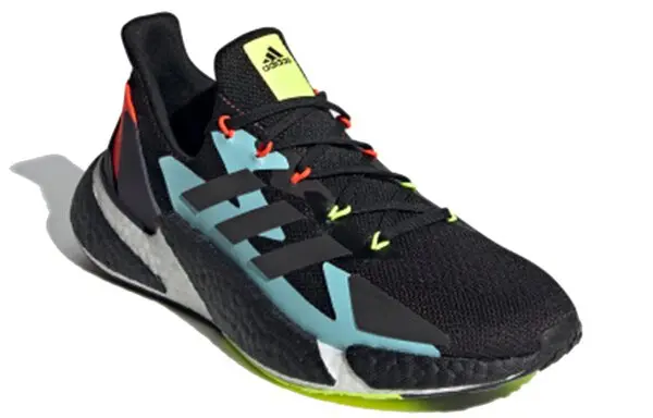 Adidas X9000l4 Athletic Sneakers - Black/blue/orange