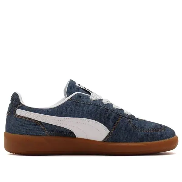 PUMA Palermo Denim Sneakers - Navy/white