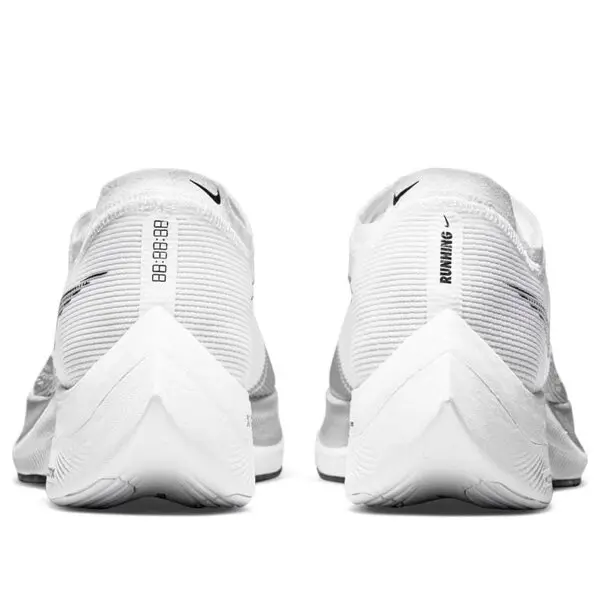 Nike Zoomx Vaporfly Next% 2 Athletic Sneakers - White/black/metallic Silver