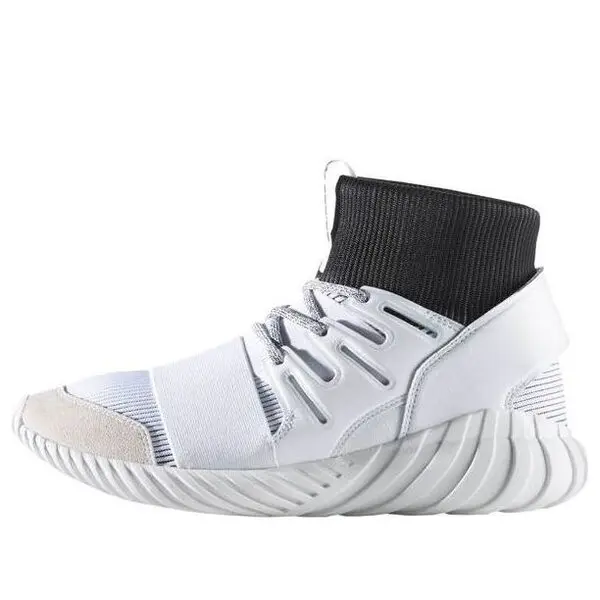 Adidas Tubular Doom High Top Sneakers - White