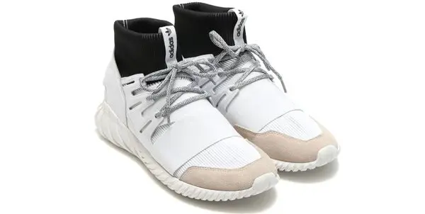 Adidas Tubular Doom High Top Sneakers - White