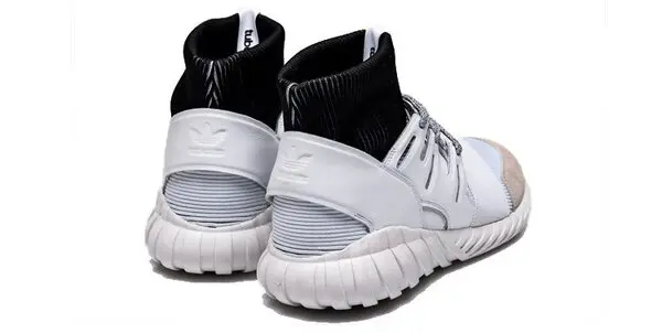 Adidas Tubular Doom High Top Sneakers - White