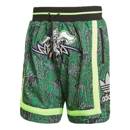Adidas Originals X Sankuanz Crossover Double Sided Sports Shorts - Black