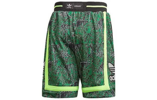 Adidas Originals X Sankuanz Crossover Double Sided Sports Shorts - Black