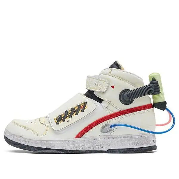 REEBOK Ghostbusters X Ghost Smashers 'ecto-1 Vibes' High Top Sneakers - White/red/blue