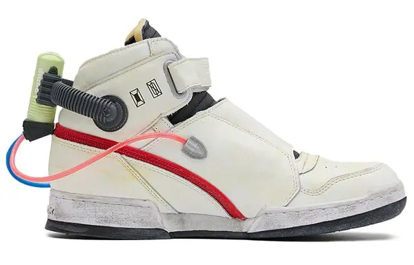 REEBOK Ghostbusters X Ghost Smashers 'ecto-1 Vibes' High Top Sneakers - White/red/blue