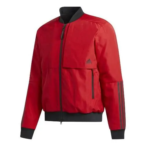 Adidas Bomb Series Bomber Jacket - Red