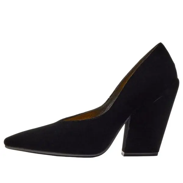 Onitsuka Tiger Rodeo Velvet Pumps - Black
