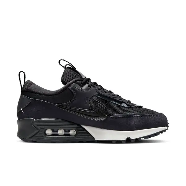 Nike Max 90 Futura Iron Grey Sneakers - Black