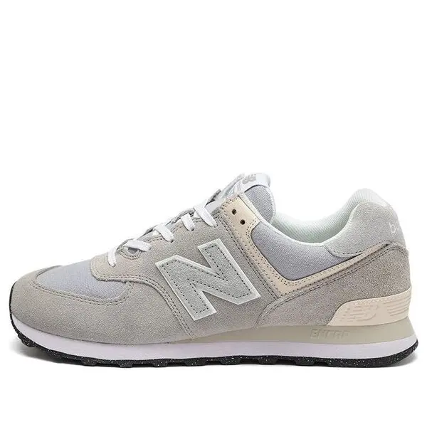 NEW BALANCE 574 Low Top Sneakers - Gray/cream