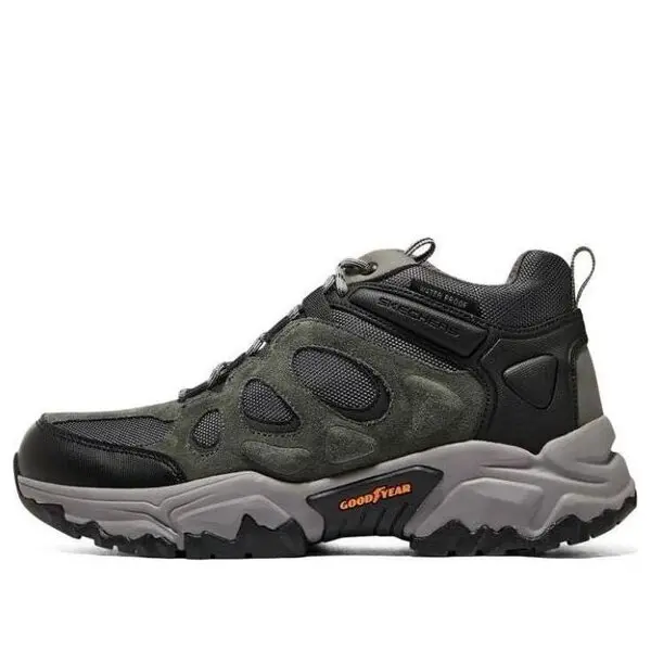Sketchers Terraform Mid Top Athletic Shoes - Charcoal