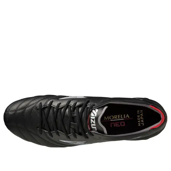 Mizuno Morelia Neo Iv Japan Fg - Black/white/red