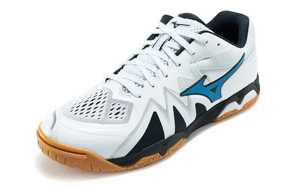 Mizuno Wave Medal Rise Athletic Sneakers - White/black