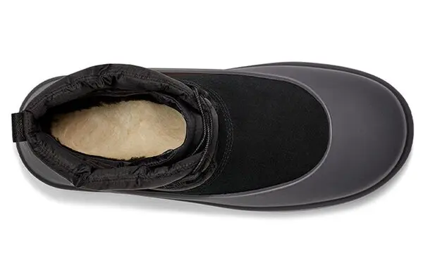UGG Classic Mini Lace-up Weather Boots - Black