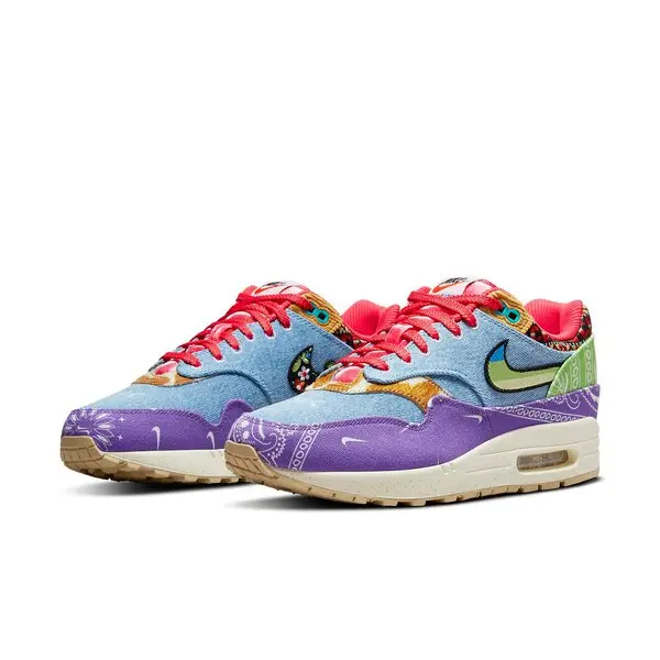 Nike Concepts X Max 1 "fuchsia Blue - Red/purple/blue