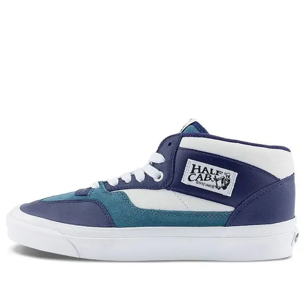 VANS Half Cab 33 Dx Mid Top Sneakers - Blue/white