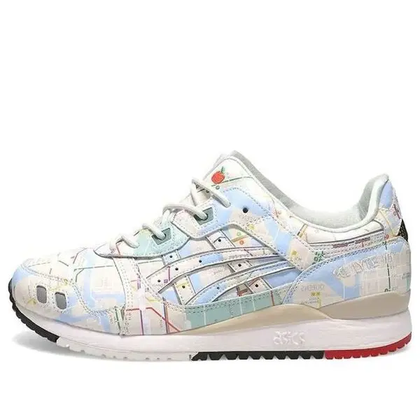 Asics X Atmos Gel-lyte 3 Og 'nyc Subway' Sneakers - White/blue