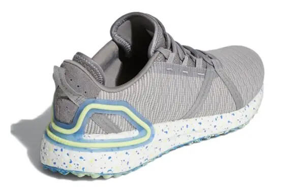 Adidas Solarthon Primegreen Spikeless Golf Shoes - Grey/blue