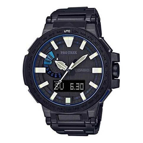 Casio Analog/digital Sapphire Crystal Sports Watch - Black