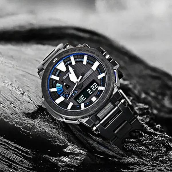 Casio Analog/digital Sapphire Crystal Sports Watch