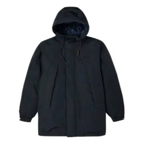 CONVERSE Premium Mid Down Hooded Jacket - Black