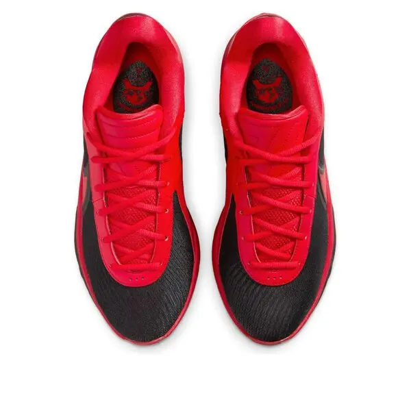 Nike Giannis Zoom Freak 6 'bred' Sneakers - Black/university Red