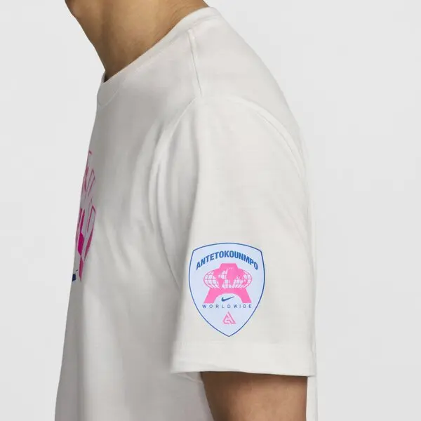 Nike Giannis "stay Freaky" Graphic T-shirt - White