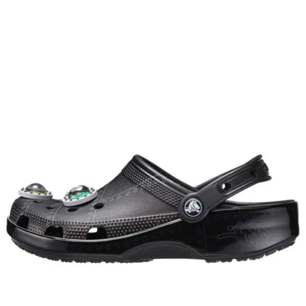CROCS X Ron English Classic Clogs 'area 54 - Black