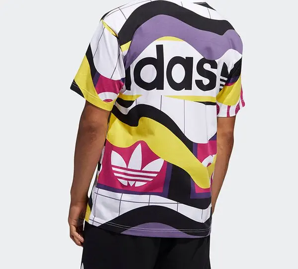 Adidas Originals Graphic Print Crewneck T-shirt