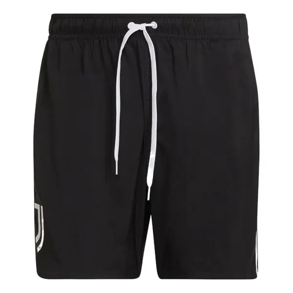 Adidas Juventus Striped Swim Shorts - Multi-color