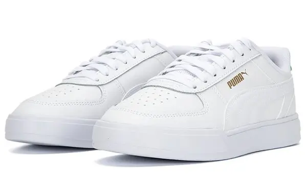 PUMA Caven Low Top Sneakers - White/green