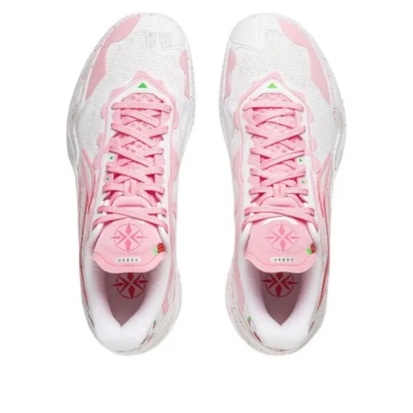 LI-NING Blade 5 "strawberry Milkshake" Sneakers - White/pink