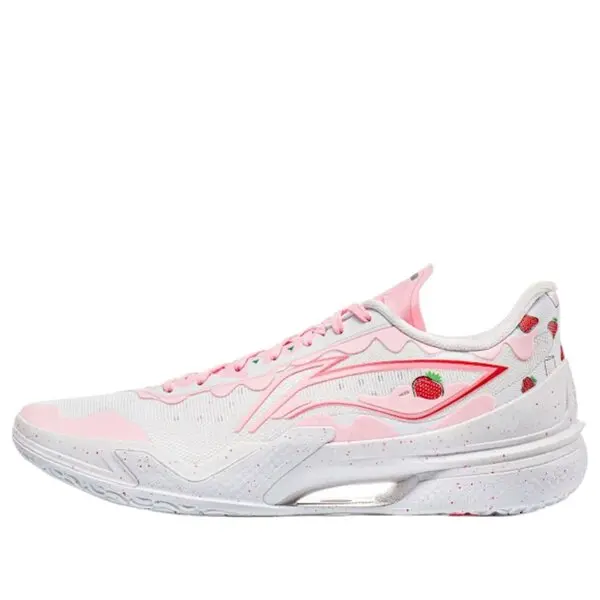 LI-NING Blade 5 "strawberry Milkshake" Sneakers - White/pink