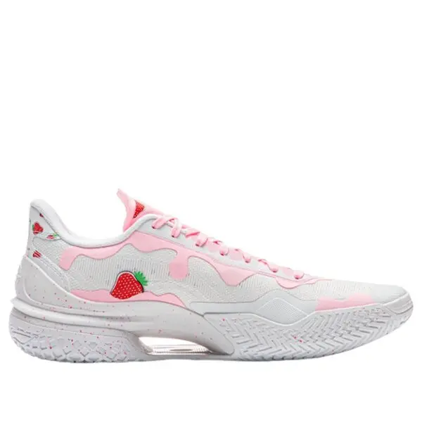 LI-NING Blade 5 "strawberry Milkshake" Sneakers - White/pink