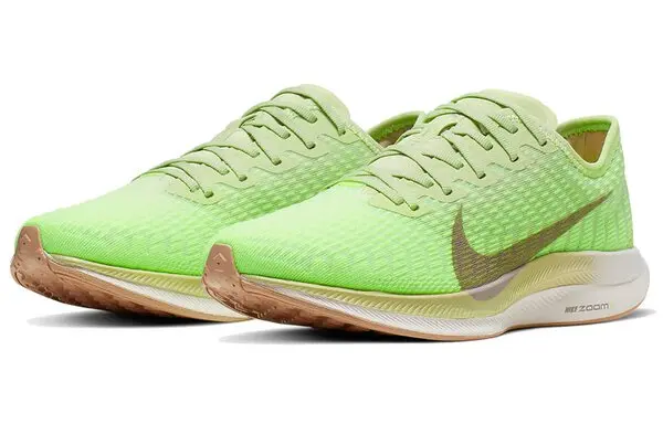 Nike Zoom Pegasus Turbo 2 At8242-300 Athletic Sneakers - White/green