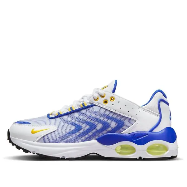 Nike Max Tw "racer Blue" Low Top Sneakers - White/blue/yellow
