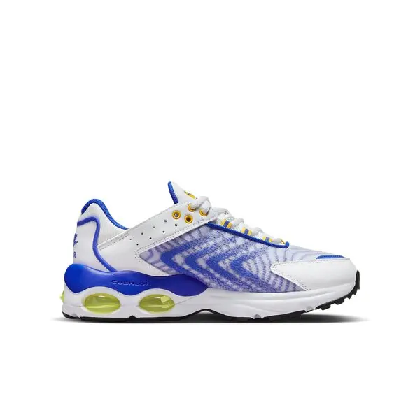 Nike Max Tw "racer Blue" Low Top Sneakers - White/blue/yellow