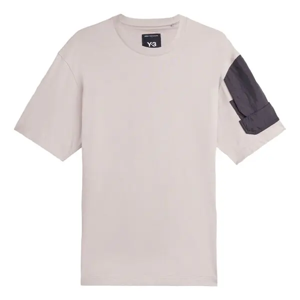 Adidas Y-3 Utility Short Sleeve T-shirt - Light Brown