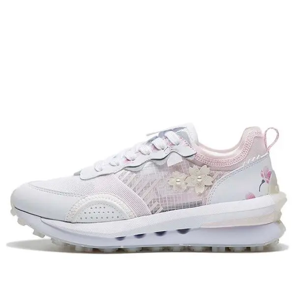 LI-NING V2 Sakura Training Lifestyle Sneakers - White/pink