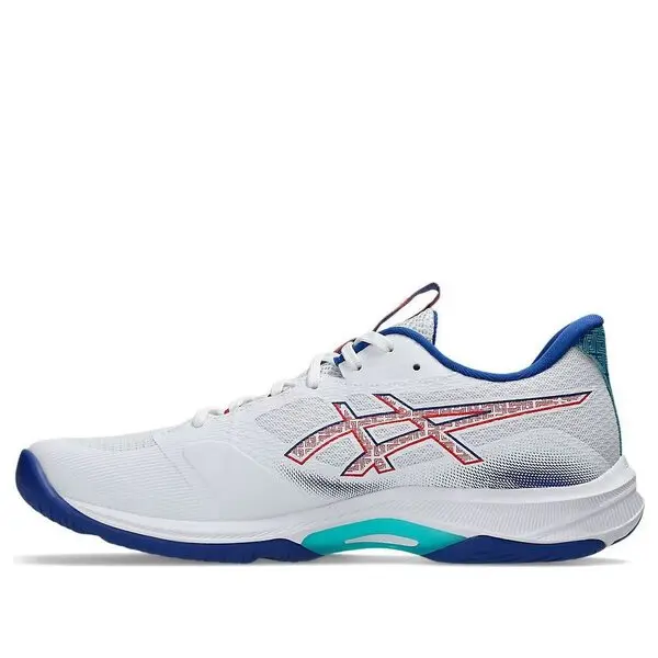 Asics Netburner Ballistic Ff 4 Athletic Sneakers - White/blue