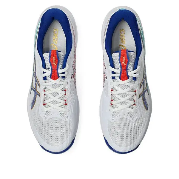 Asics Netburner Ballistic Ff 4 Athletic Sneakers - White/blue